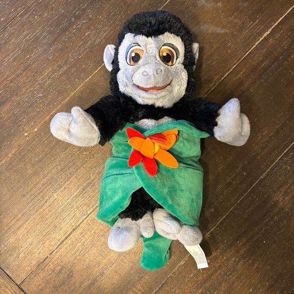 Disney | Toys | Disney Babies Terk With Leaf Blanket | Poshmark